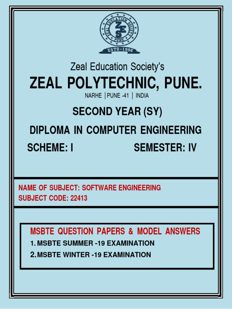 Sy Comp Sem IV Sen 22413 QP Model Answers | PDF | Agile Software ...