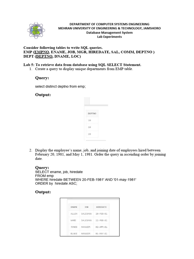 Lab05 - 21CS022 | PDF | Information Retrieval | Databases