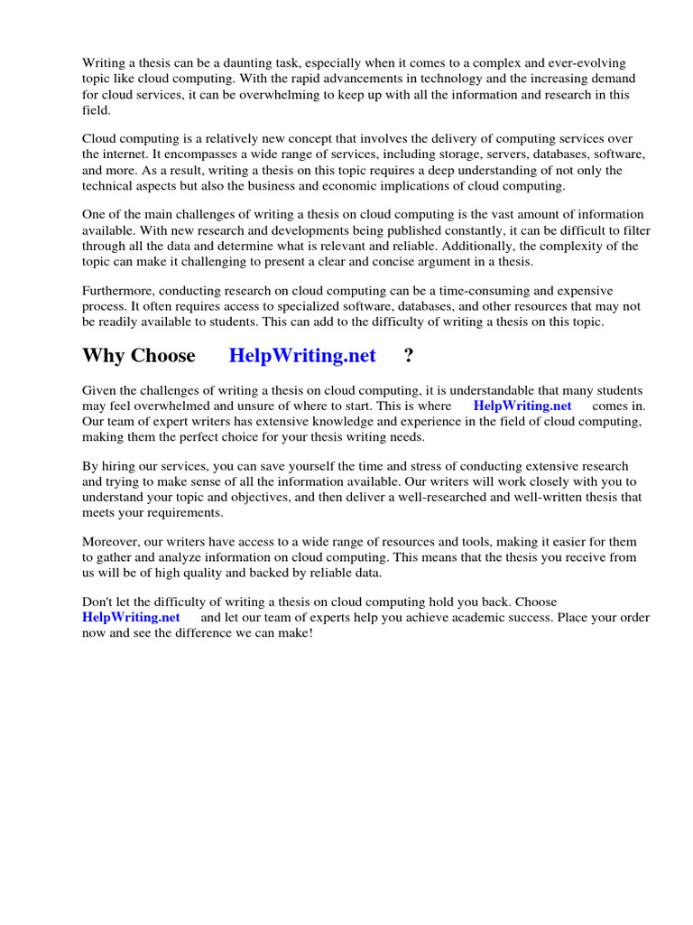 Term Paper Cloud Computing | PDF | Cloud Computing | Internet Of Things