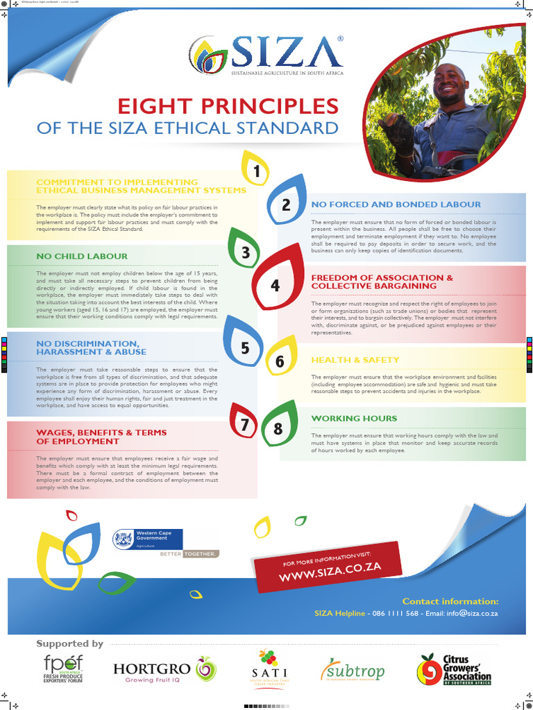 SIZA Principals Posters - English - 3mm Bleed | PDF | Employment ...