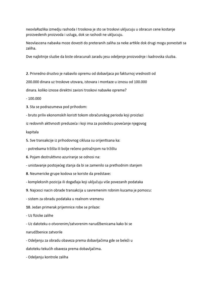 Real Kol 2 Racun | PDF