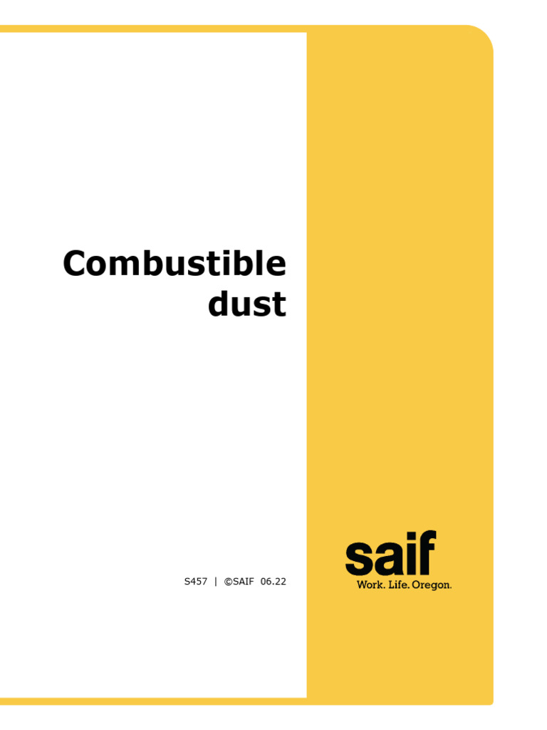 Combustable Dust | PDF | Occupational Safety And Health Administration ...