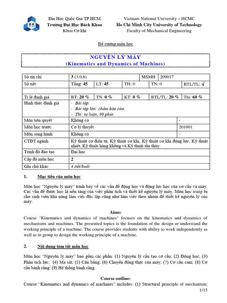 DeCuong NguyenLyMay | PDF