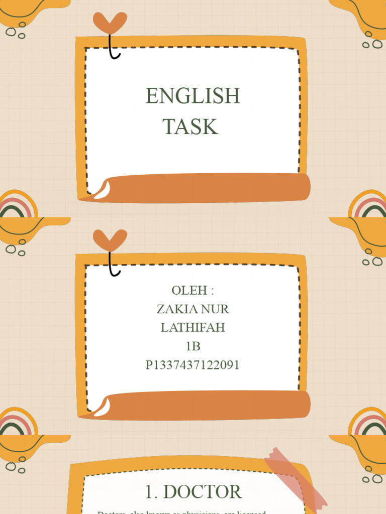 1B - Zakia Nur L - P1337437122091 | PDF | Patient | Health Professional