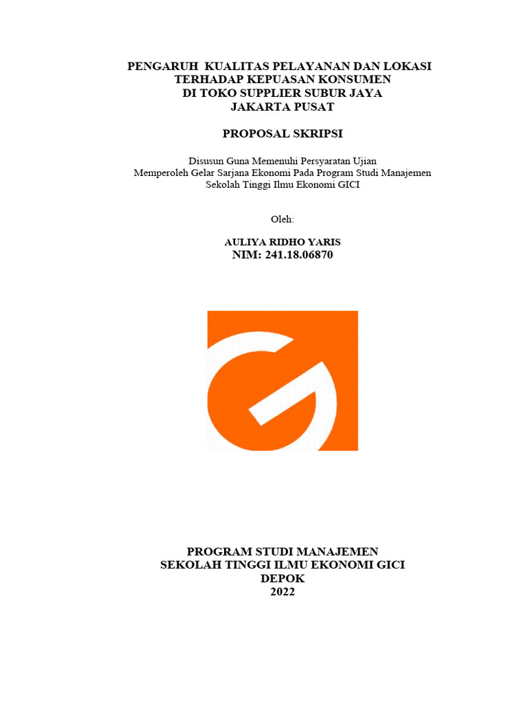 Contoh Tugas Metlit | PDF