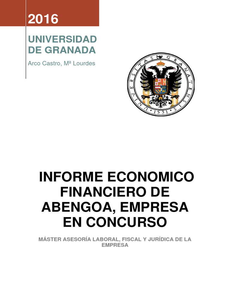 TFM - Lourdes Arco Final | PDF | Contralor | Capital de trabajo