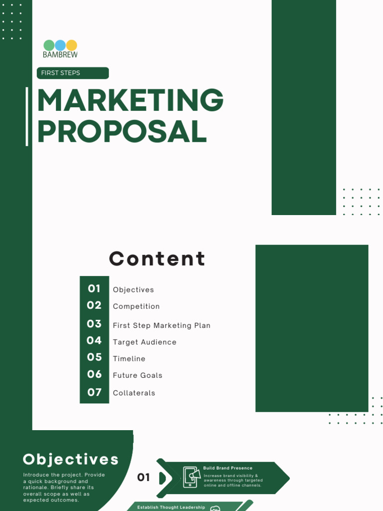 Marketing Proposal | PDF | Marketing | Digital Marketing