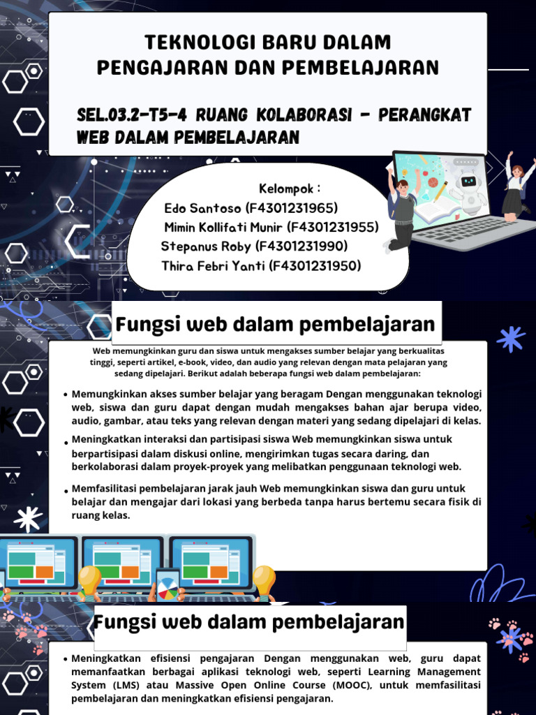 SEL.03.2-T5-4 Ruang Kolaborasi - Perangkat Web Dalam Pembelajaran ...