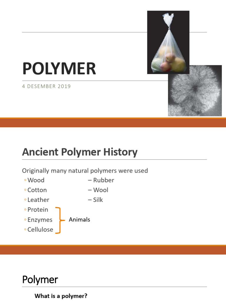 Topik Polimer Pdf Polymers Copolymer