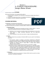 Equivalent Lateral Force Procedure | PDF | Framing (Construction ...