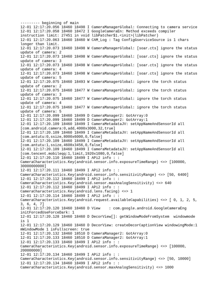 Log Cat 1701407840006 | PDF | Software | Computing