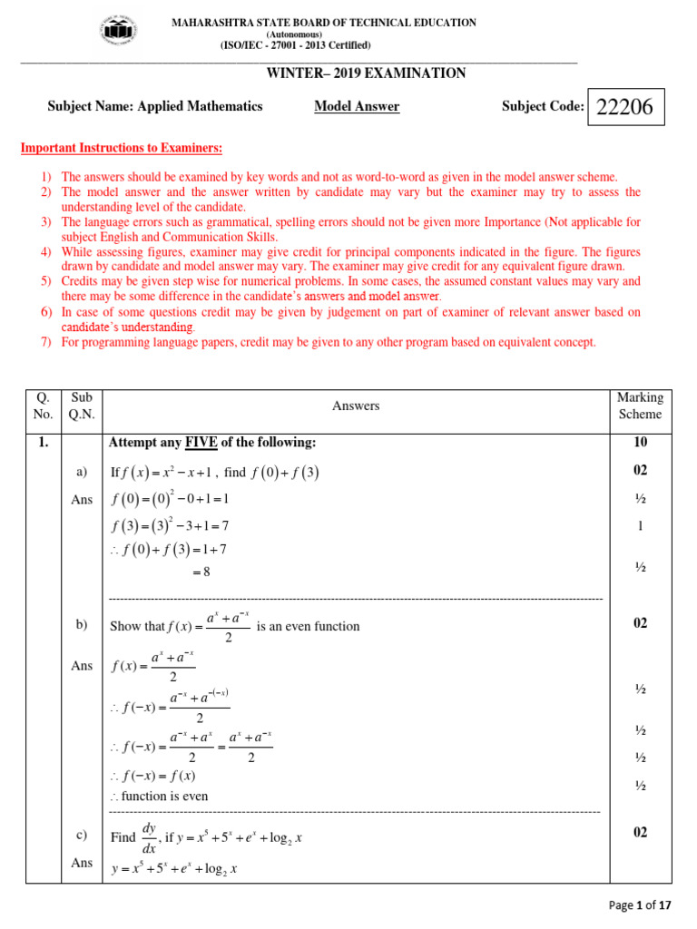 Model Answer Winter 2019 Pdf 