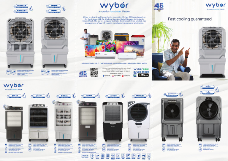 Commercial Air Coolers Guide | PDF | Design | Manufactured Goods
