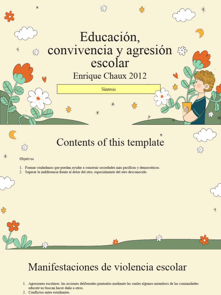 Competencias para una convivencia pacífica | PDF | Mediación | Agresión