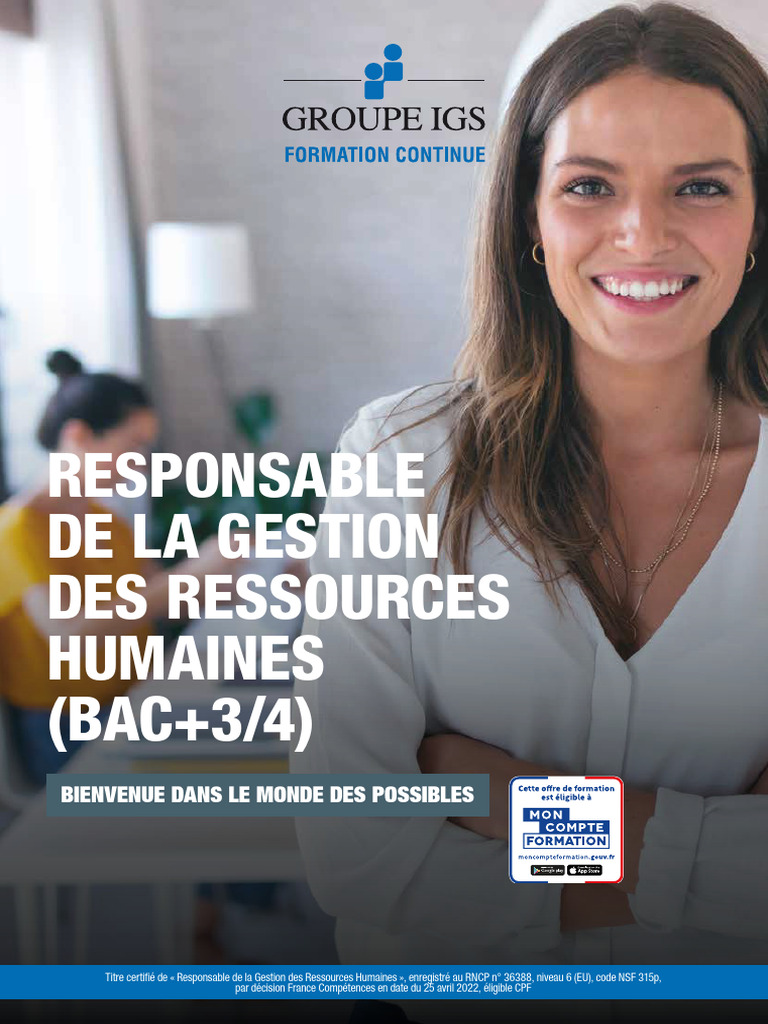 Plaquette | PDF | Gestion des ressources humaines | Business