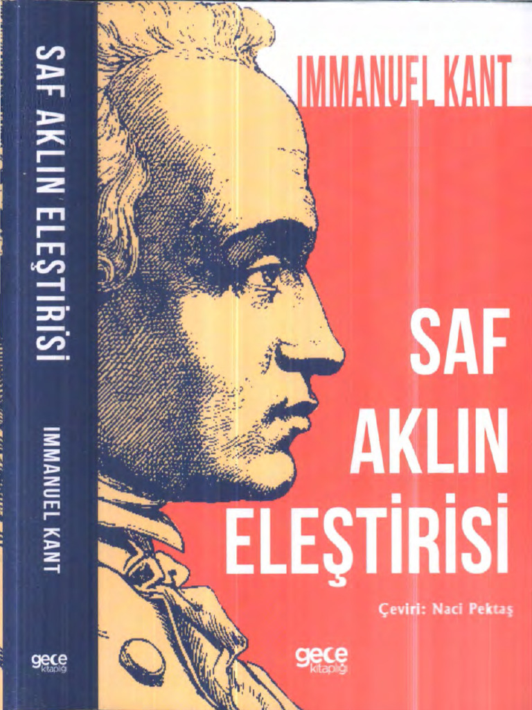 Immanuel Kant - Saf Aklın Eleştirisi-Gece (2024) | PDF