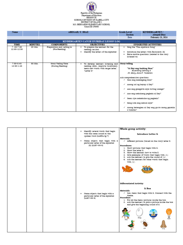 Catch Up Feb. 23, 2024 | PDF | Behavior Modification | Human Communication