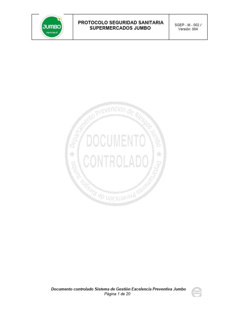 SGEP - M - 002 Protocolo de Seguridad Sanitaria Laboral Ver4 (1) J739 ...