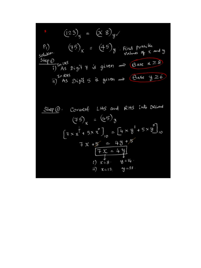 25 NOV Complementary Number Representation | PDF