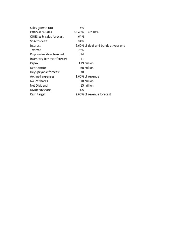 9th Financial Forecasting | PDF