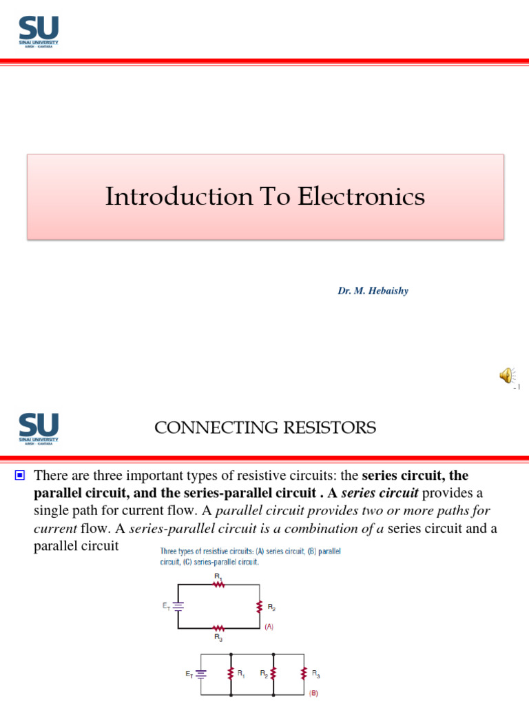 Lec 2- BE | PDF | Series And Parallel Circuits | Electrical Network