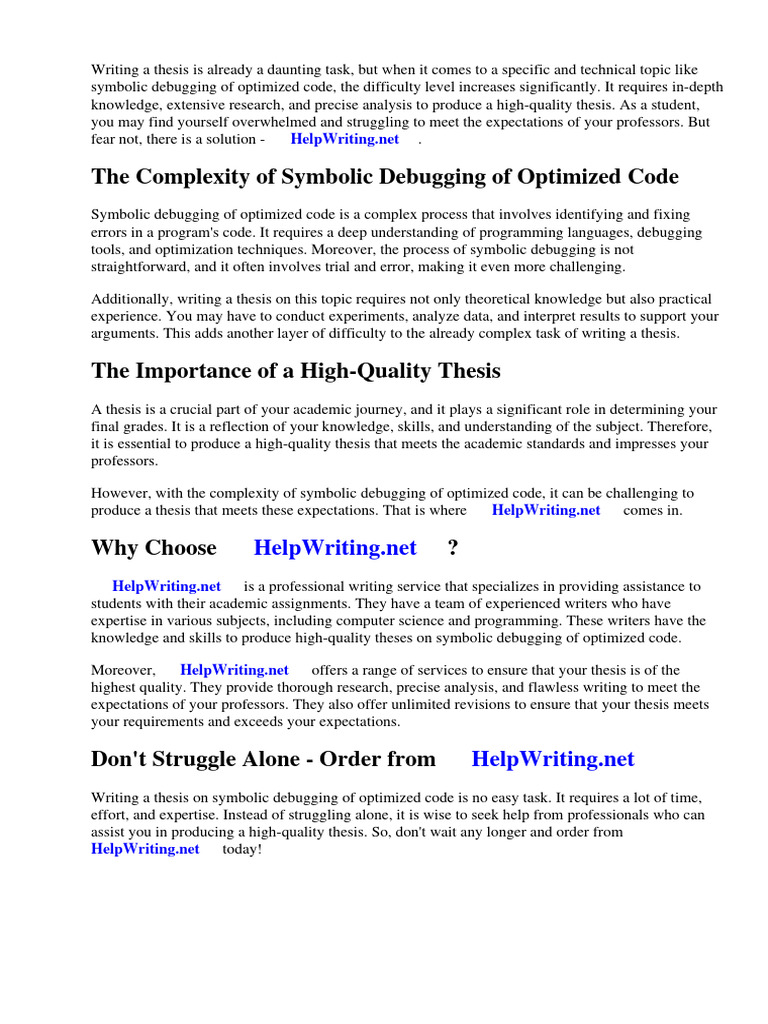 Term Paper On Symbolic Debugging of Optimized Code | PDF | Python (Programming Language) | Debugging