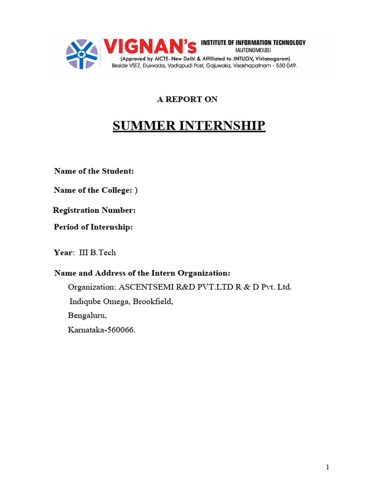 vlsi internship | PDF | Hardware Description Language | Logic Gate