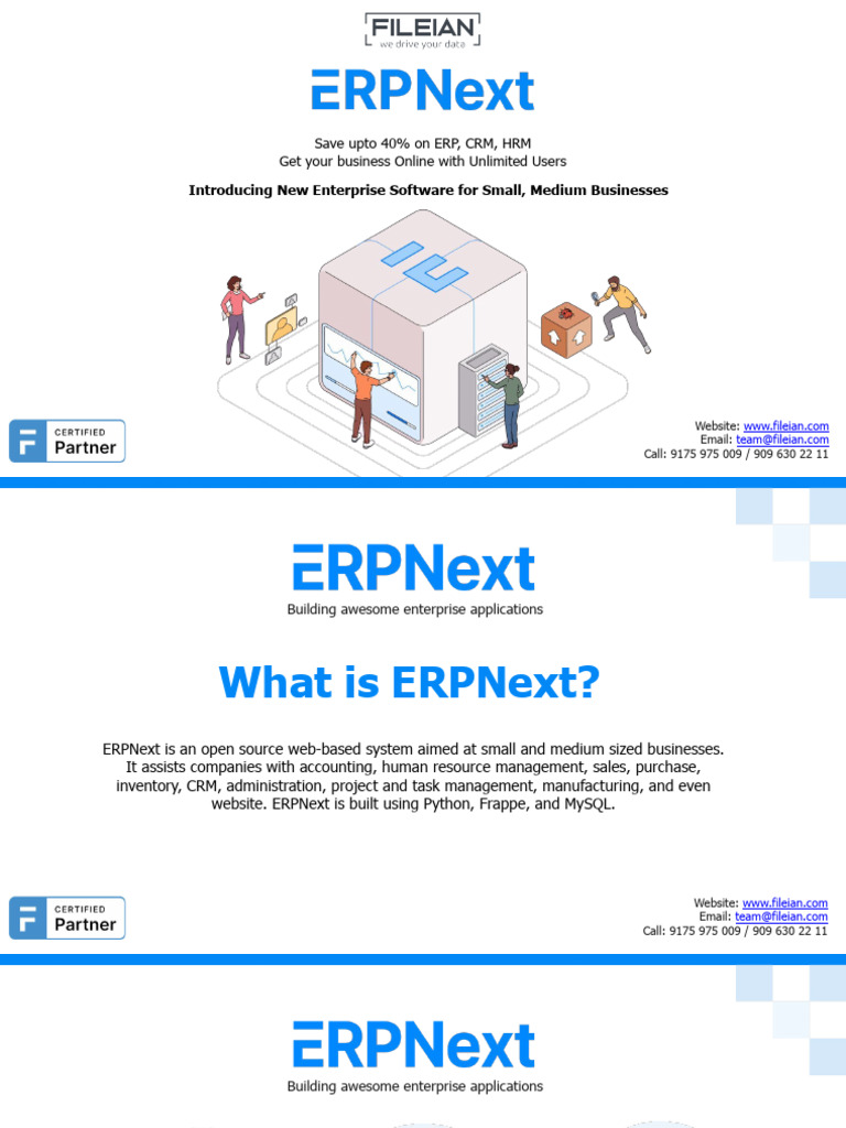 Self Implementers: ERPNext CRM HRMS Implementation | PDF | Cloud ...