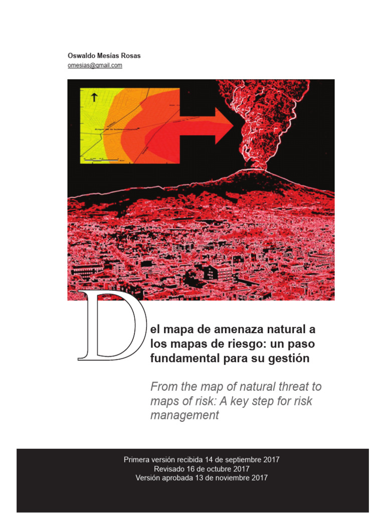 Artículo Mapas Riesgo-UCP | PDF | Riesgo | Mapa