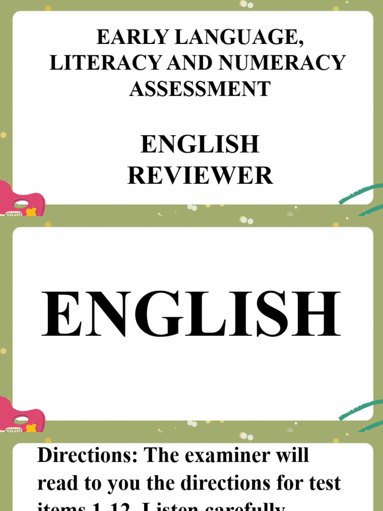 Ellna Reviewer English | PDF | Linguistics