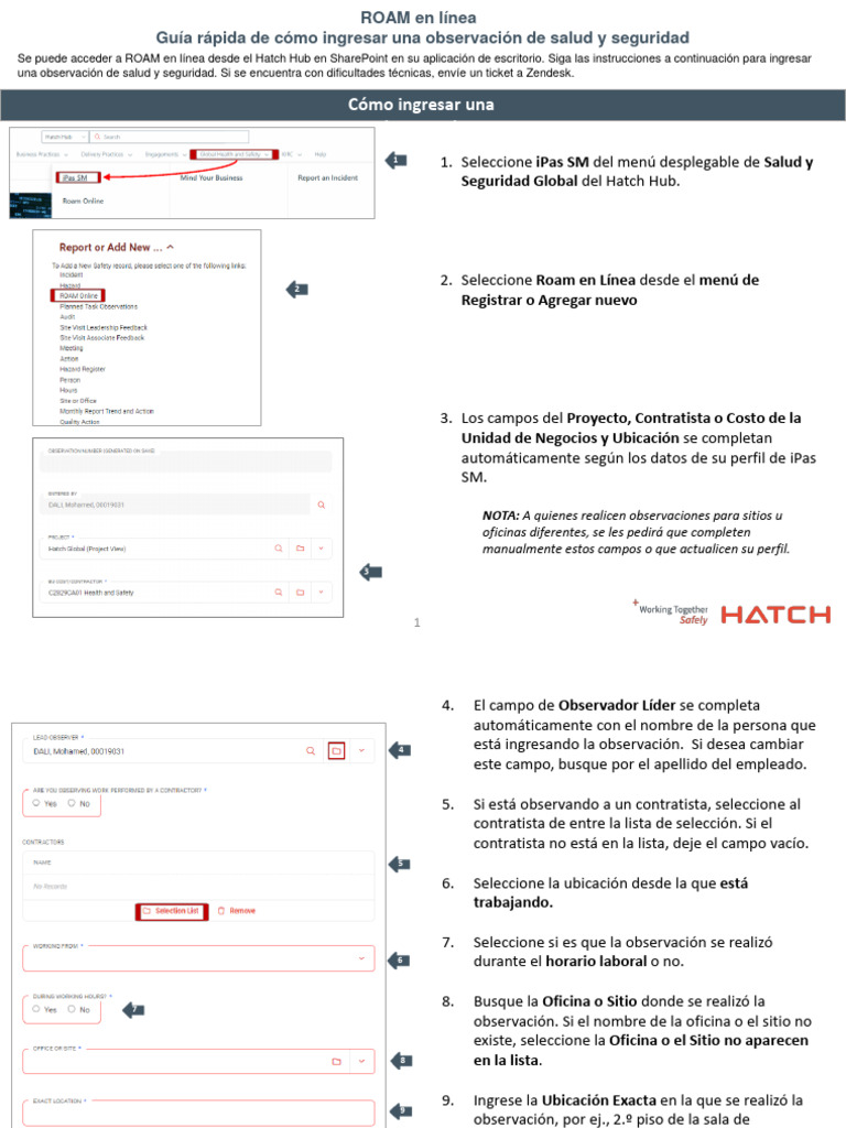 Spanish - ROAM Online | PDF