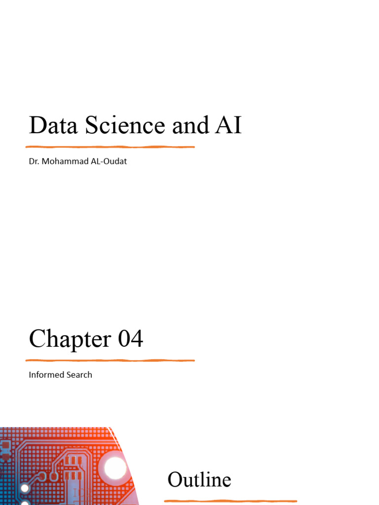 CH04 Informed Search Part 01 | PDF | Algorithms | Algorithms And Data Structures