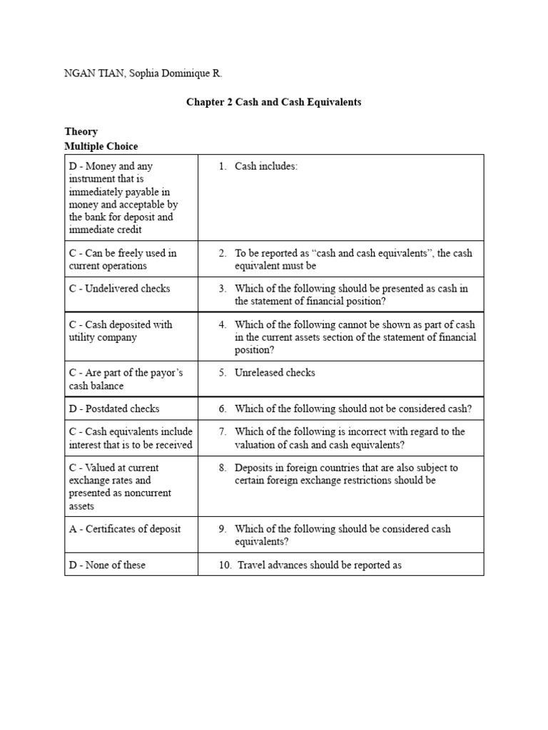 (ACCCOB2 K36) Chapter 2 Exercises | PDF | Transaction Account | Cheque (ACCCOB2 K36) Chapter 2 Exercises | PDF | Transaction Account | Cheque