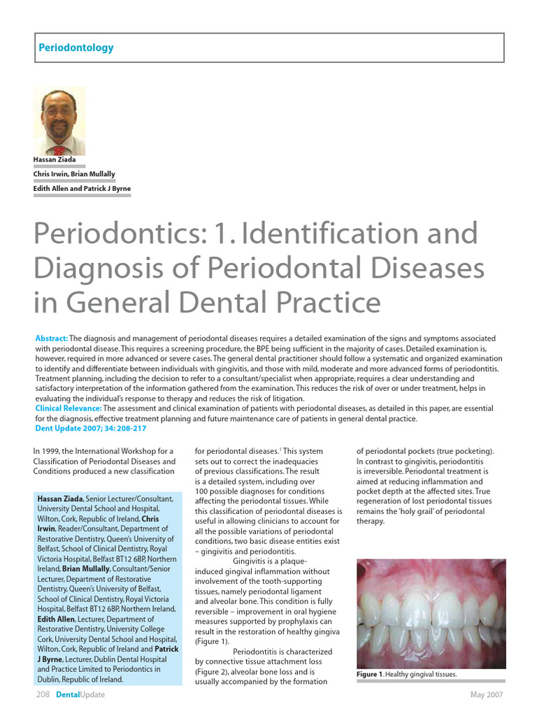 0eriodontology: 5pdate - AY | PDF | Periodontology | Human Tooth