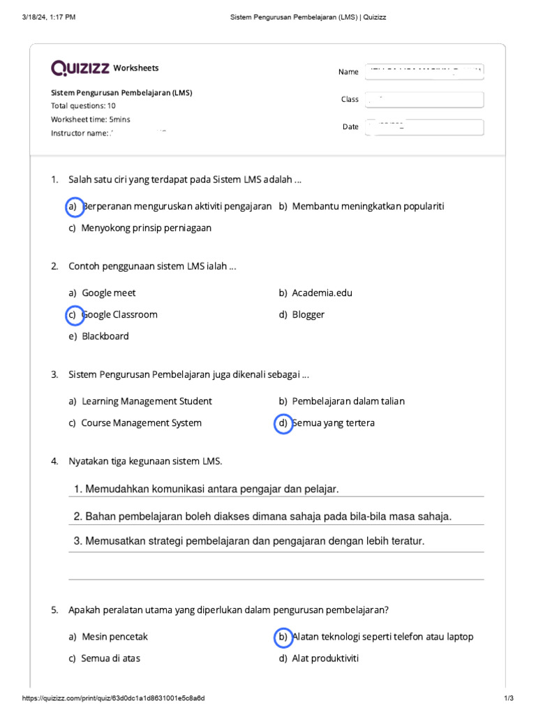 Learning Management System | PDF
