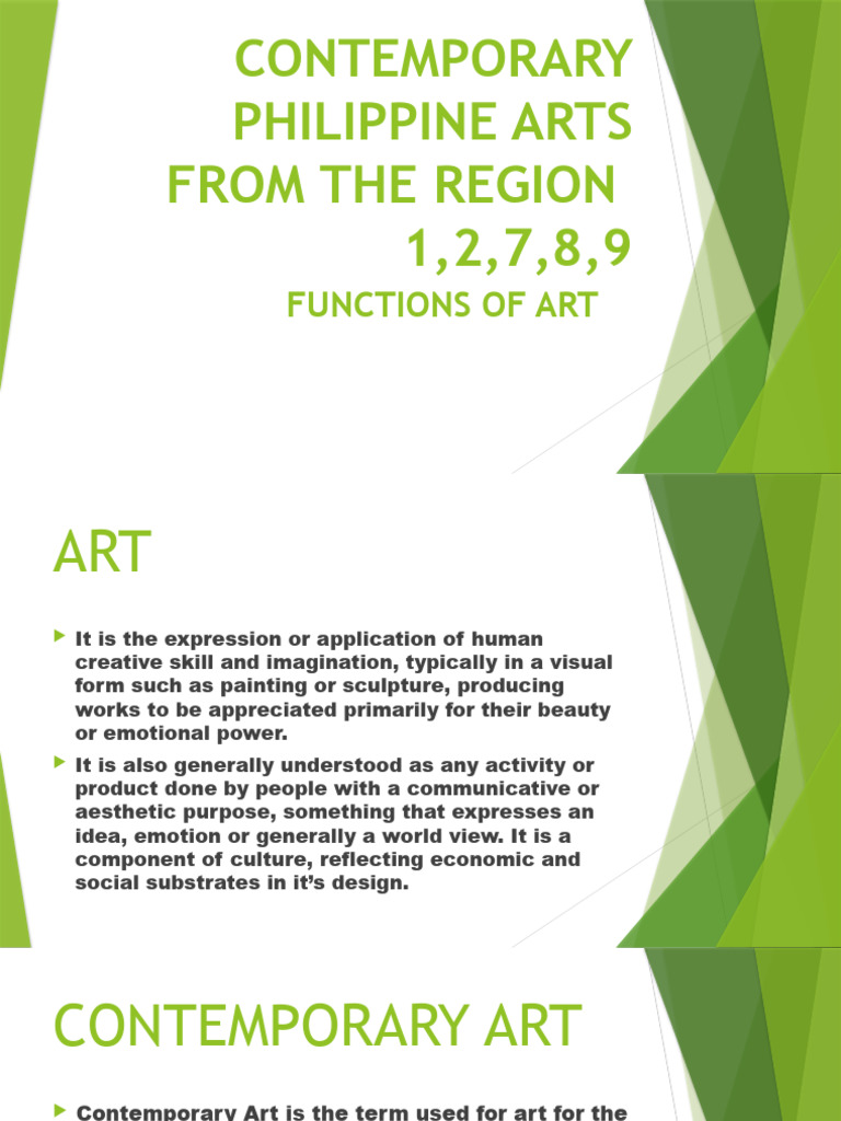 Contemporary Philippine Arts From The Region 7,8, and 9 | PDF | The ...