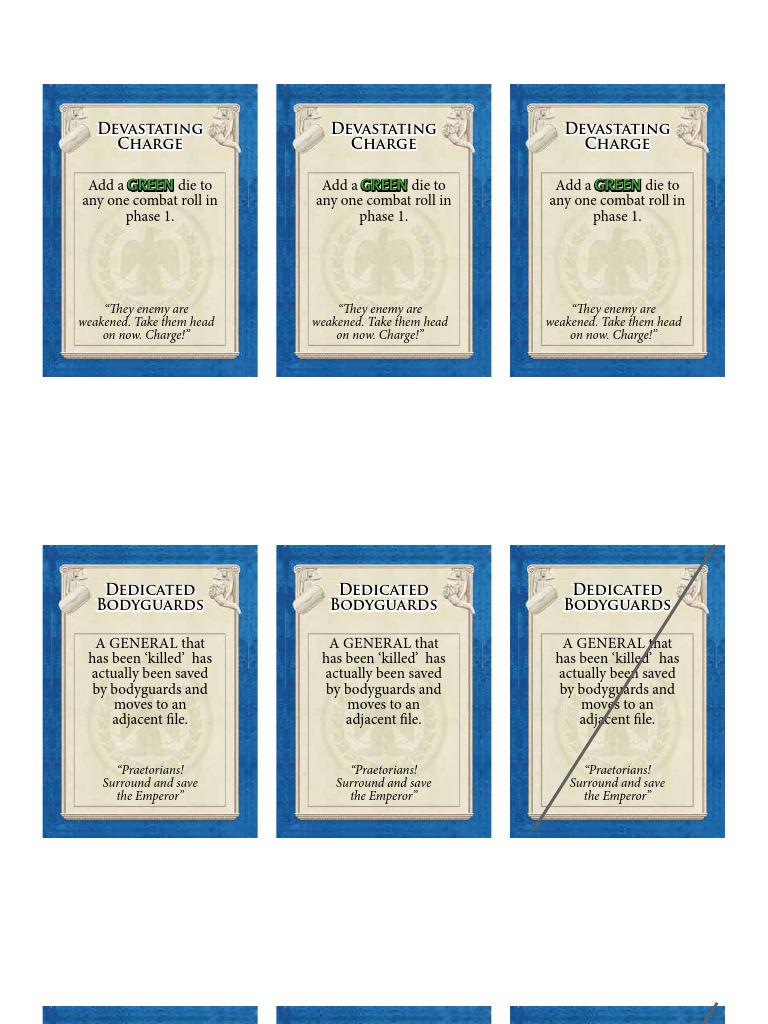 RTW Final Tactica Deck SAH 210224 | PDF | Flanking Maneuver | Artillery