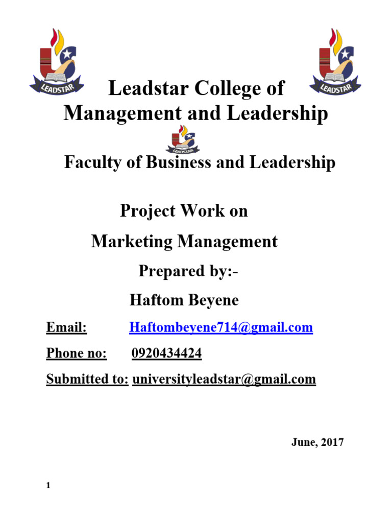 Assignment on Marketing management | PDF | Marketing | Market Segmentation