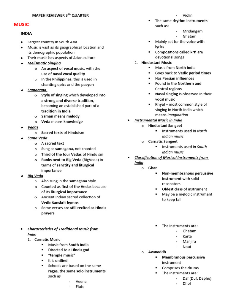 Grade 8 MAPEH 3rd Quarter Reviewer | PDF | Infection | Parasitism