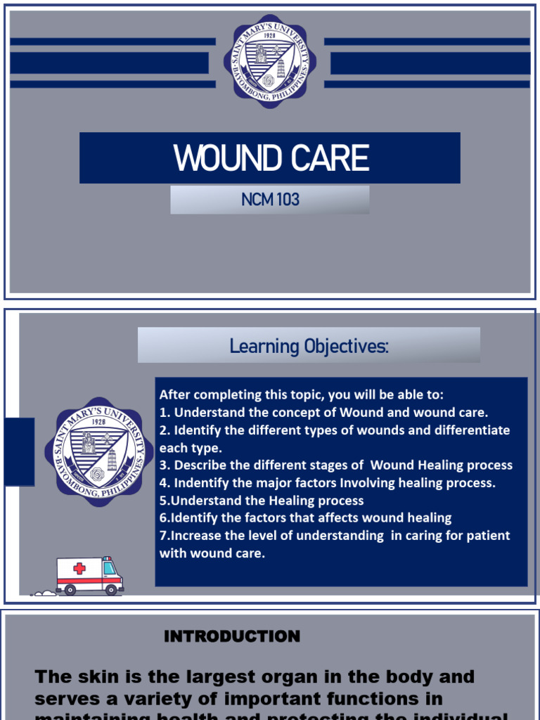 Wound Care | PDF | Wound | Clinical Medicine
