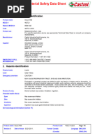 SDS Wash & Walk EcoLab | PDF | Toxicity | Personal Protective Equipment