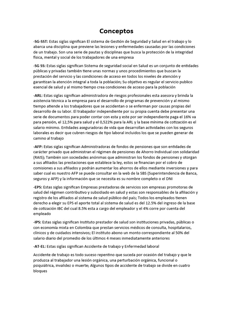 Conceptos Mafe 2 | PDF | Pensión | Seguro