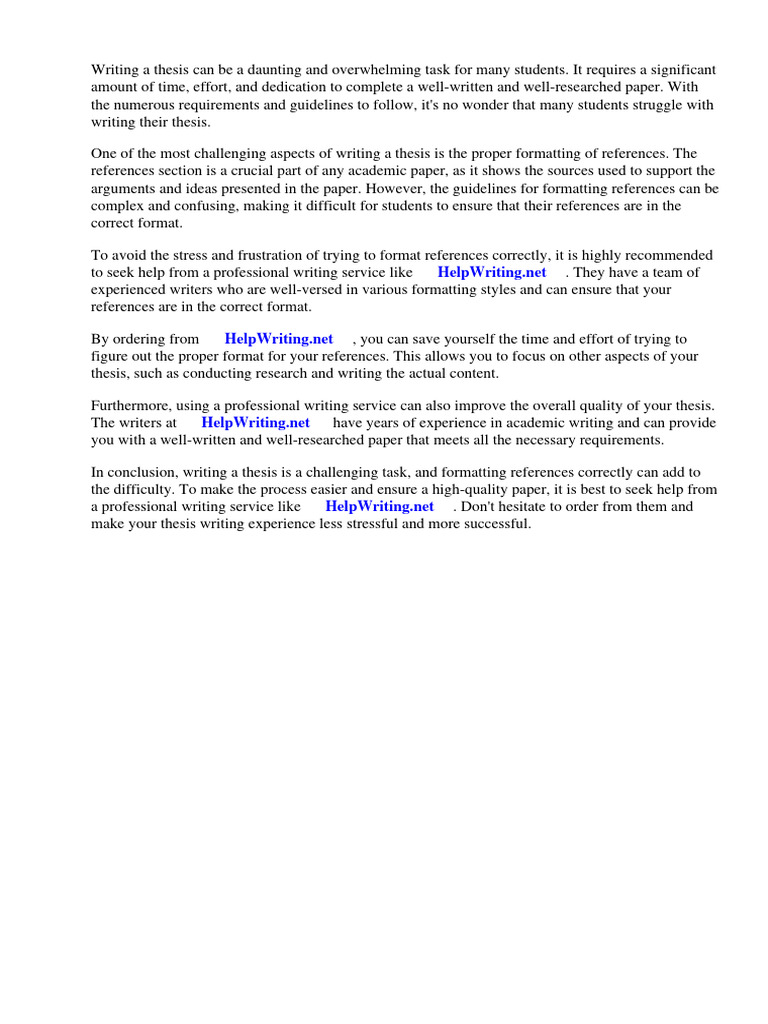 Term Paper References Format | PDF | Apa Style | Citation