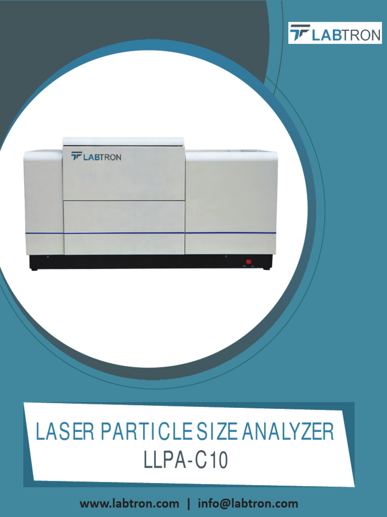 Laser Particle Size Analyzer LLPA-C10 | PDF | Laser | Optics