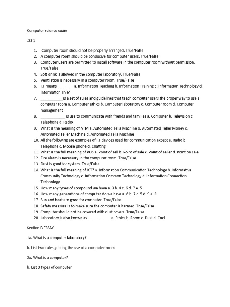 Computer Science Examination | PDF | Triangle | Evaporation