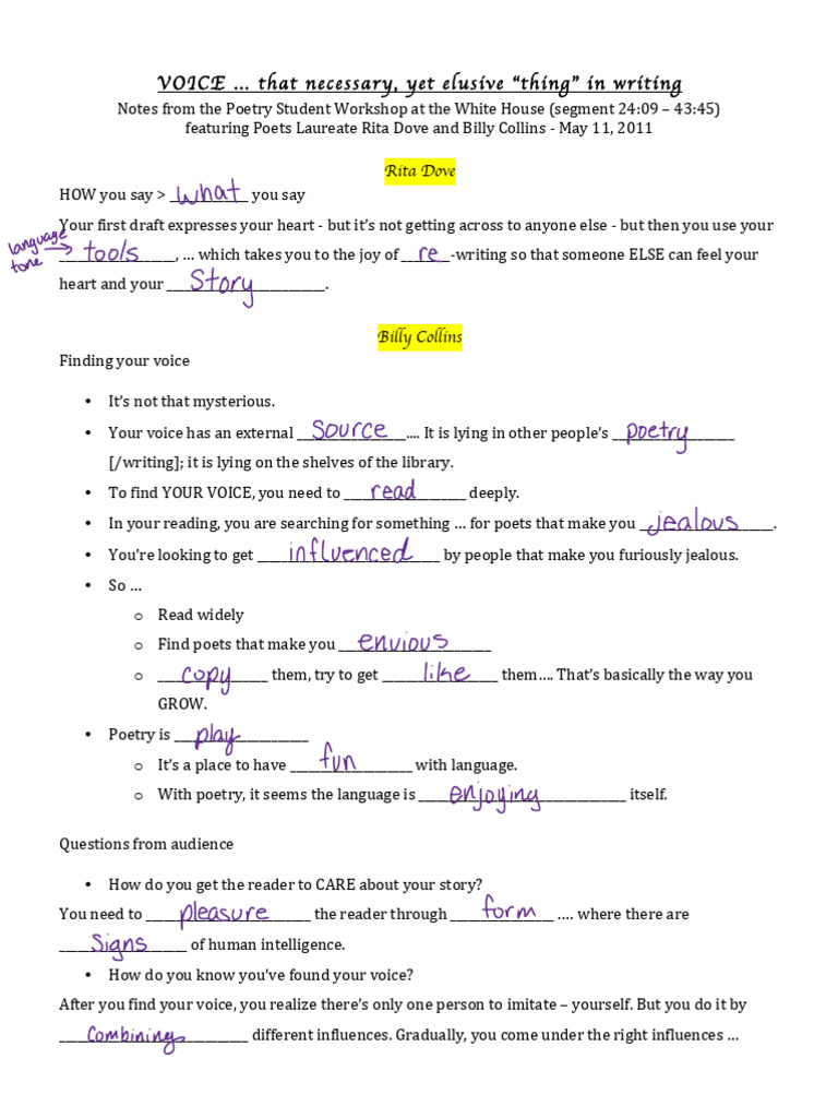 Finding Your VOICE | PDF