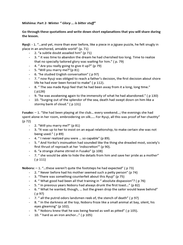 Part 2 - Winter | PDF