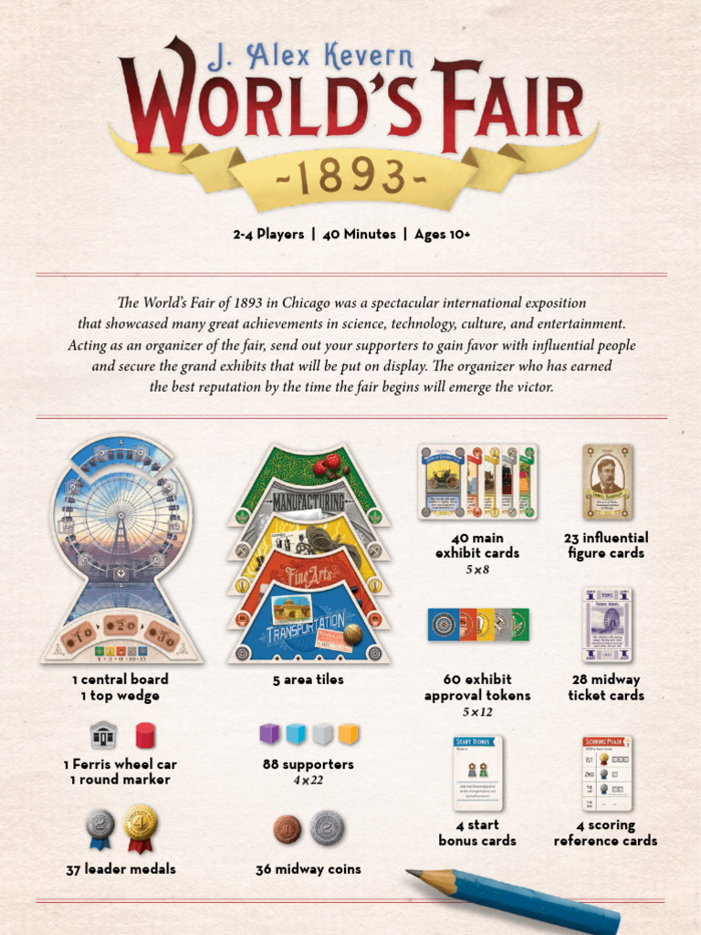 Worlds-Fair-1893 12 Pages | PDF | World's Fair