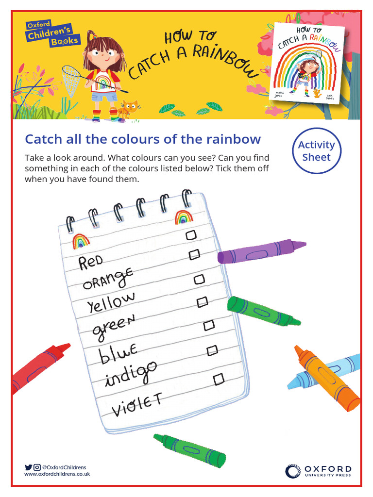 Rainbow Hunt for Kids | PDF | Art | Poetry