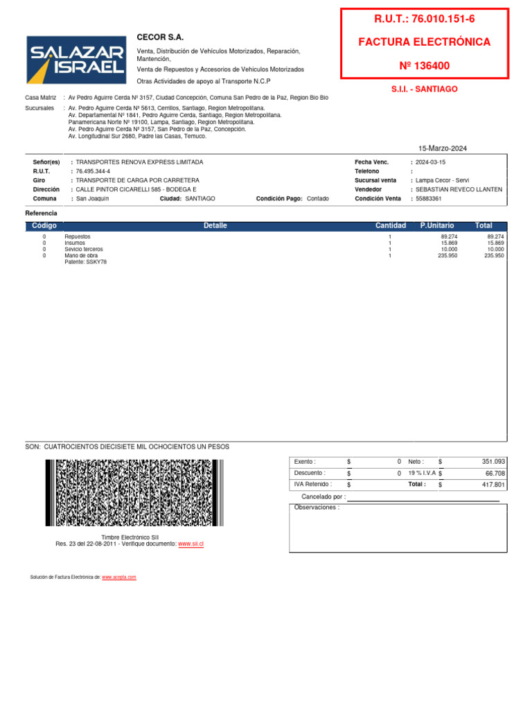 Documento_33_55883361 | PDF | Pagos